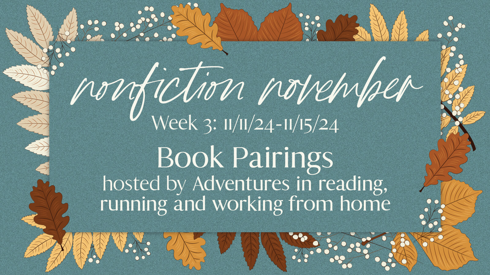 Nonfiction November:Week 3 – Book Pairings – BooksPlease